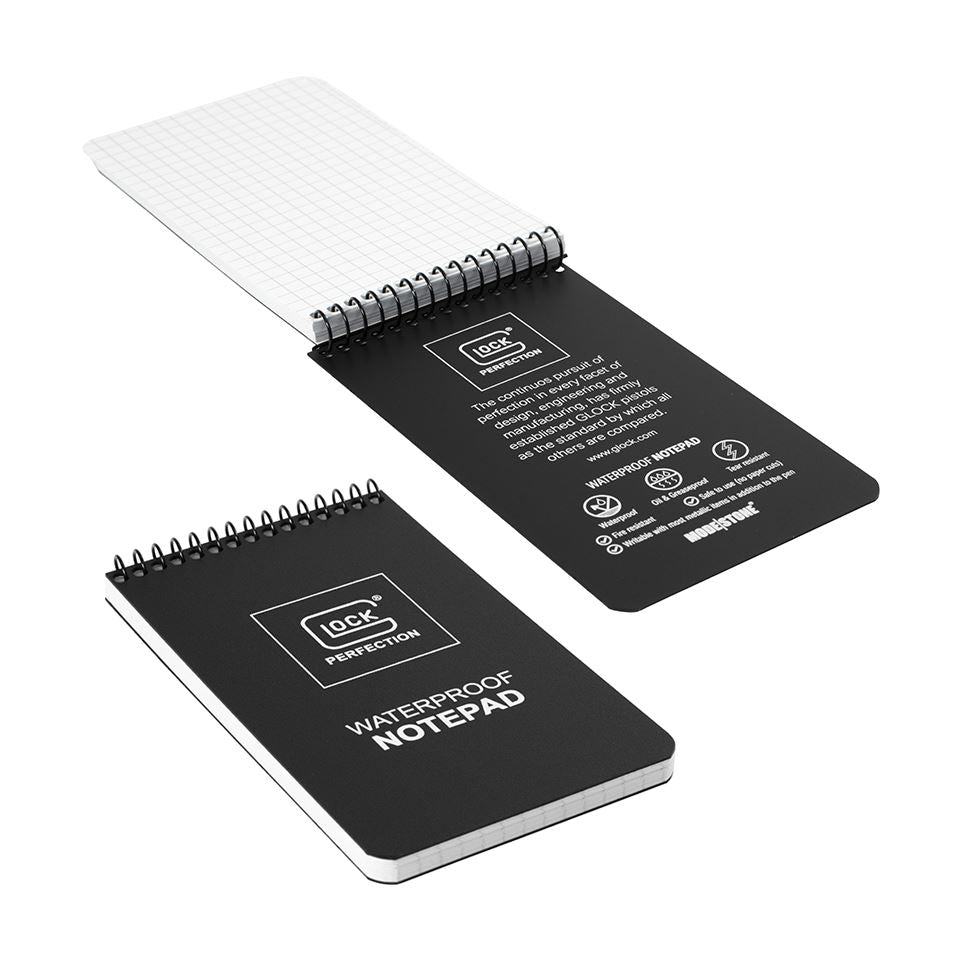 GLOCK - Allwetter Notizblock – www.mydryfire.shop