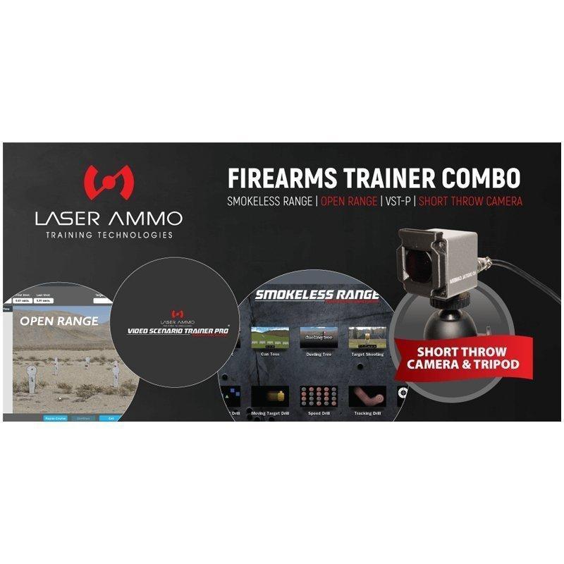 Firearms Trainer - Smokeless Range® Simulator Kombipaket mit Kurzstrec ...