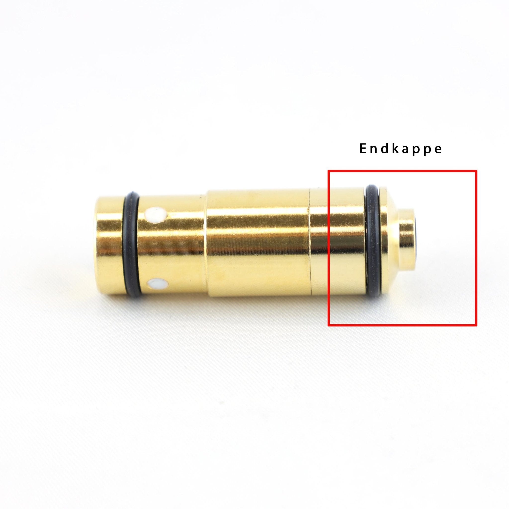 Endkappe für 45 ACP Laser Patrone | Typ A – www.mydryfire.shop